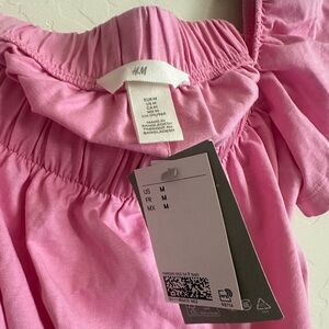 H&M | Tops | Nwt Hm Pink Top | Poshmark